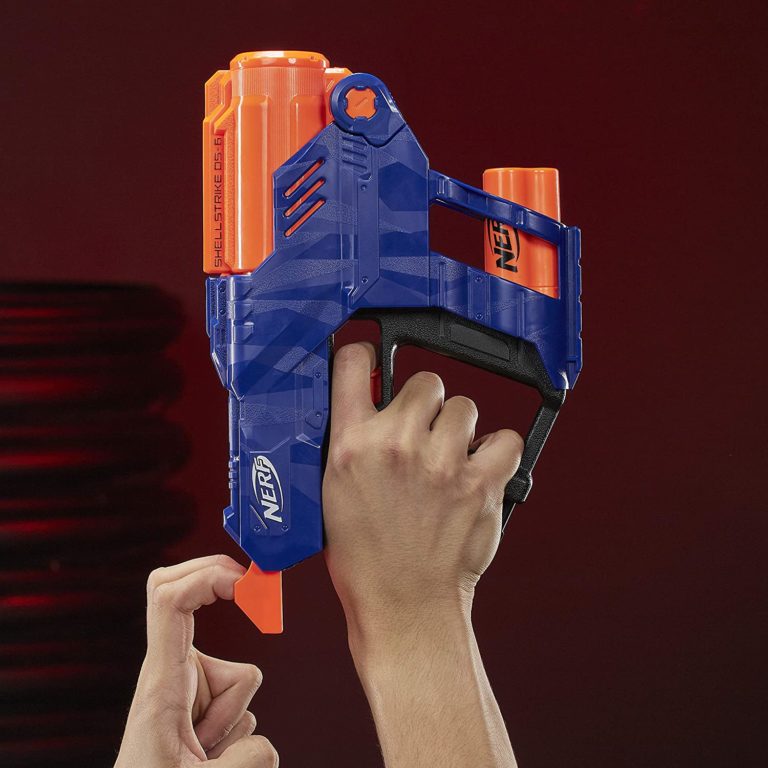 Test Nerf Elite Shellstrike DS-6 pas cher - Où acheter le nerf Elite ...